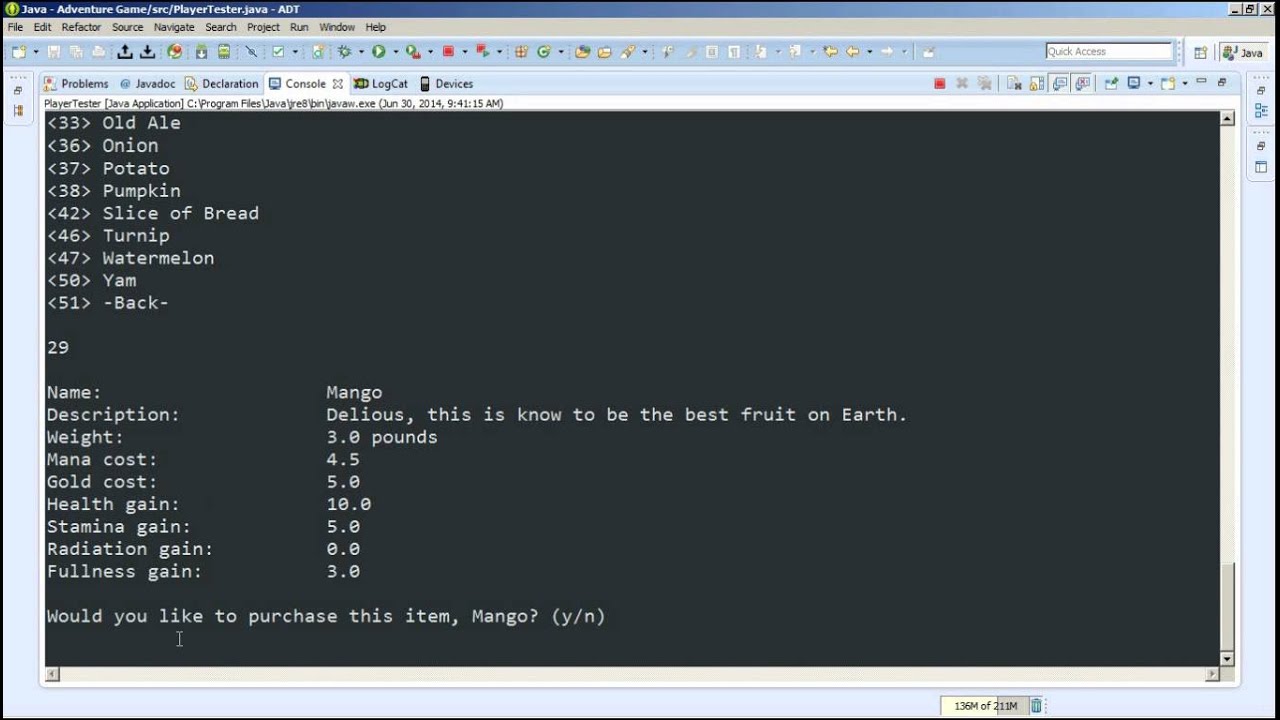 Java Inventory Program Bdamiracle