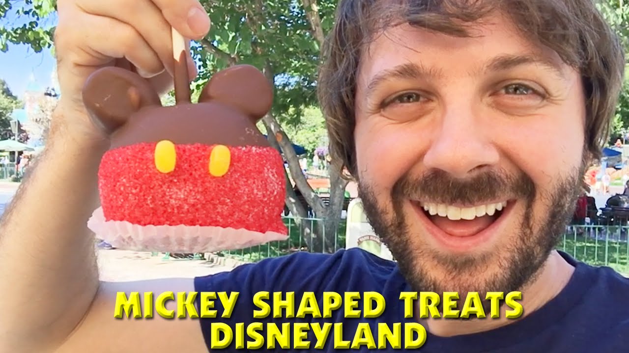 Disneyland Mickey Mouse Shaped Treats Youtube