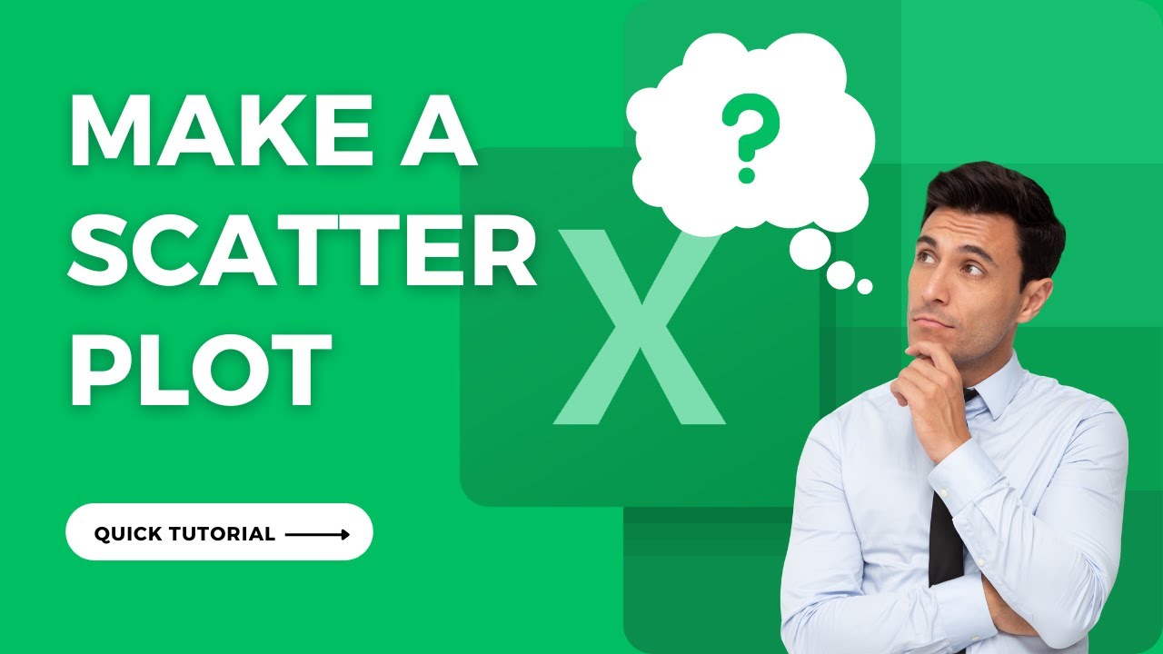 How To Make A Scatter Plot In Excel Youtube