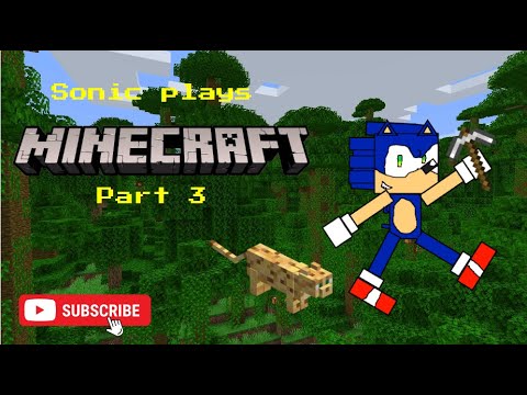 Sonic Plays Minecraft Part 3 Youtube