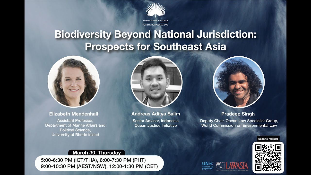 Biodiversity Beyond National Jurisdiction Prospects For Southeast Asia