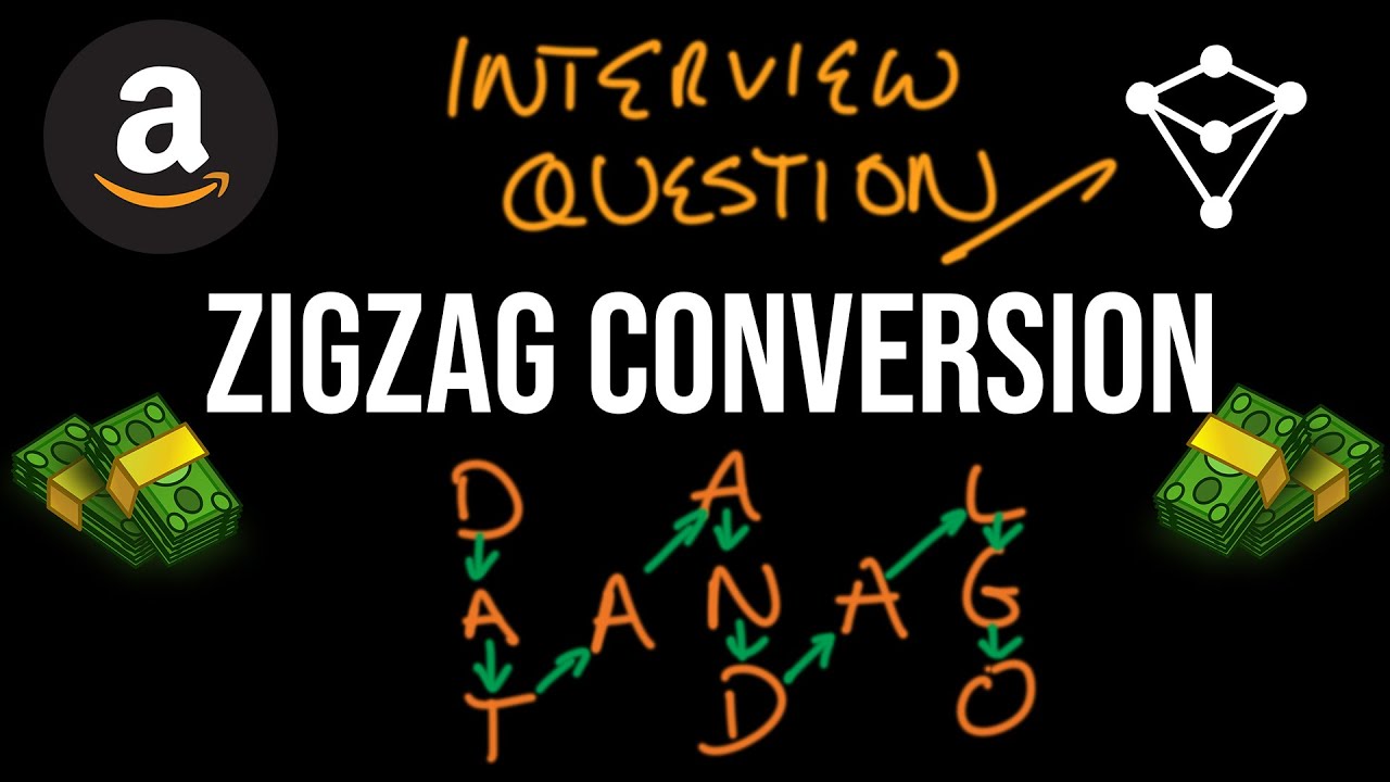 Zigzag Conversion Leetcode 6 Javascript Youtube