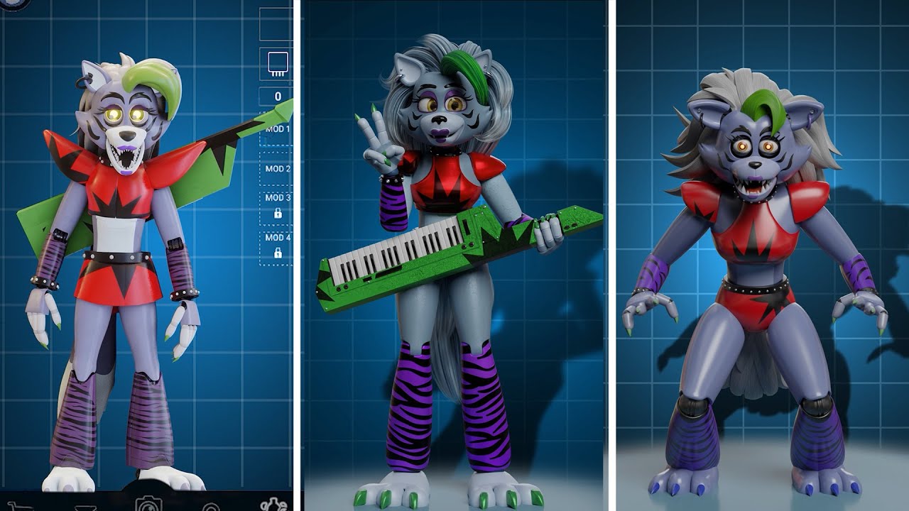 Roxanne Fnaf Ar Animations Youtube