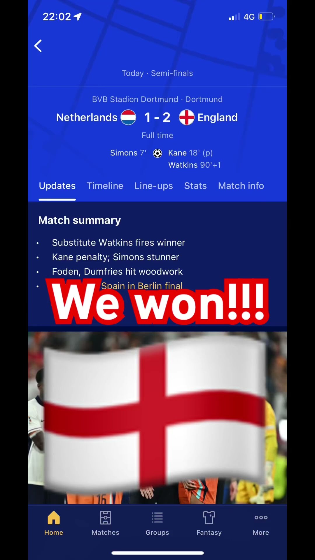 England Youtube