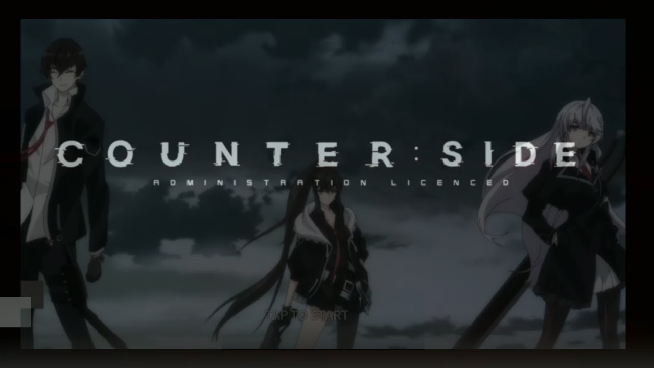 Counter Side Anime Opening Login Screen Youtube