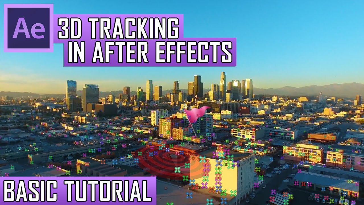 3d Tracking In After Effects Basic Tutorial Youtube