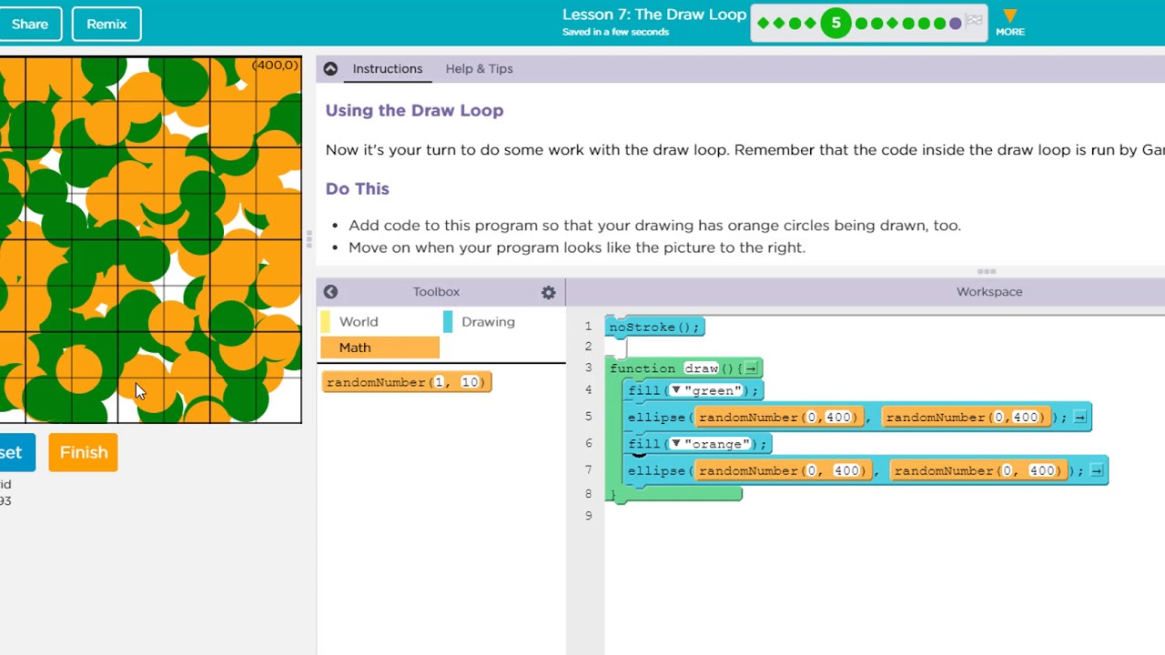 Lesson 7 Intro The Draw Loop Youtube