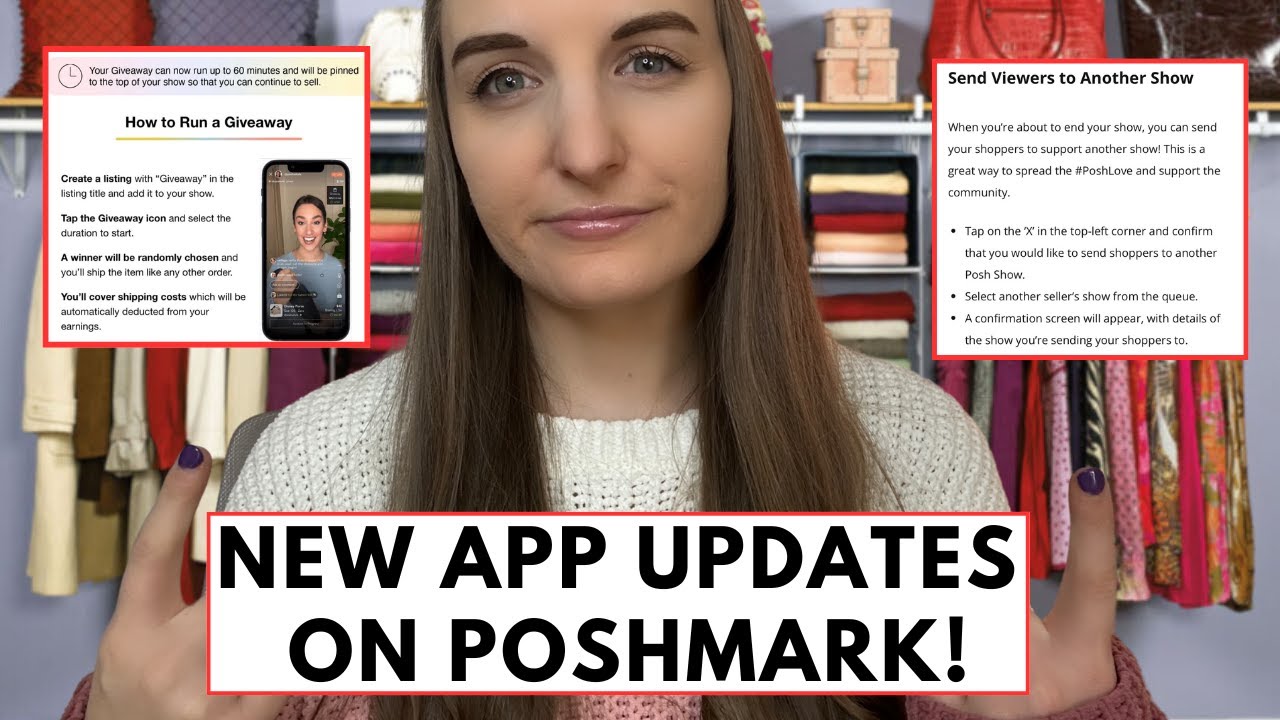 New App Updates And Features On Poshmark Youtube