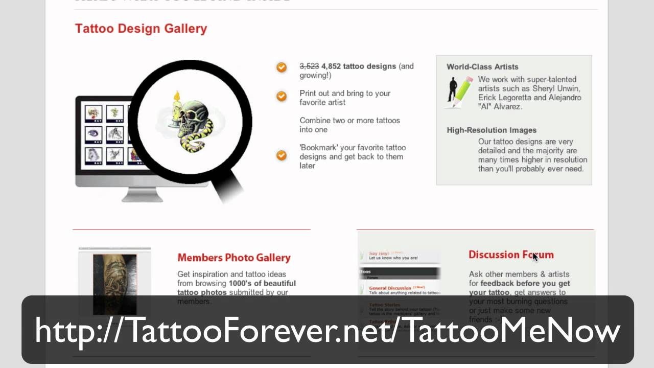 Tattoo Me Now Review Get Awesome Designs With Tattoo Me Now Youtube