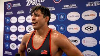 Zahid Valencia Makes 86 Kg Finals At 2025 Senior World Championships ...
