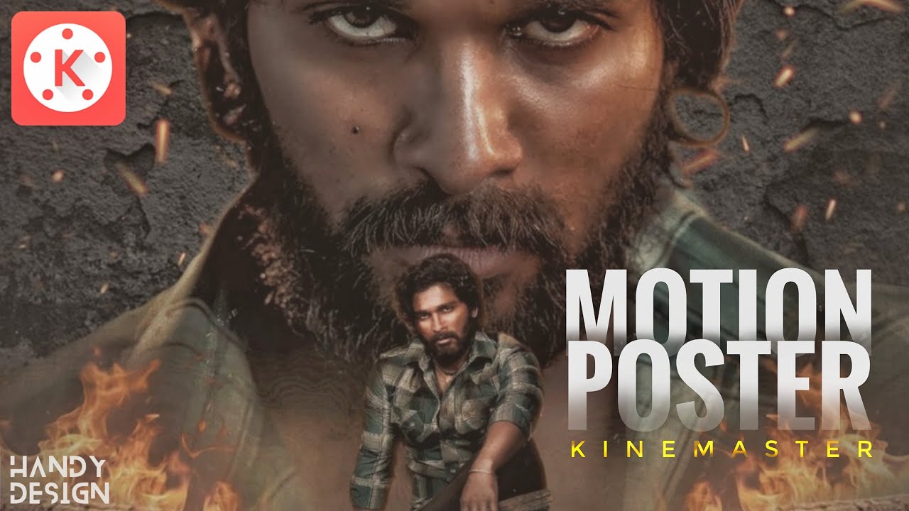 Motion Poster Tutorial Kinemaster 3d Motion Poster Design Tutorial