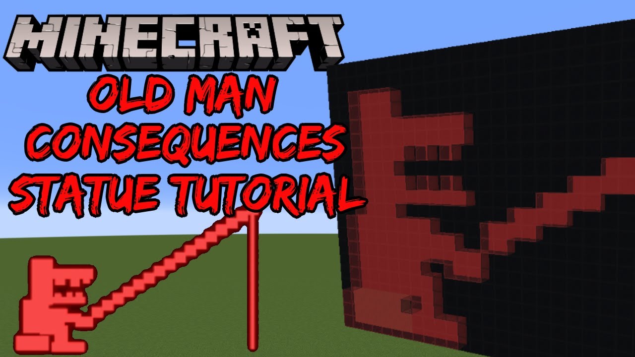Minecraft Tutorial Old Man Consequences Pixel Art Five Nights At