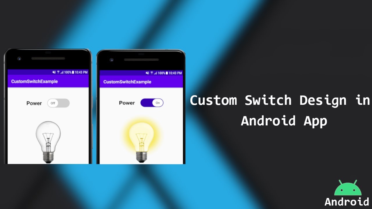 Create Custom Switch Button Android Custom Toggle Button In Android