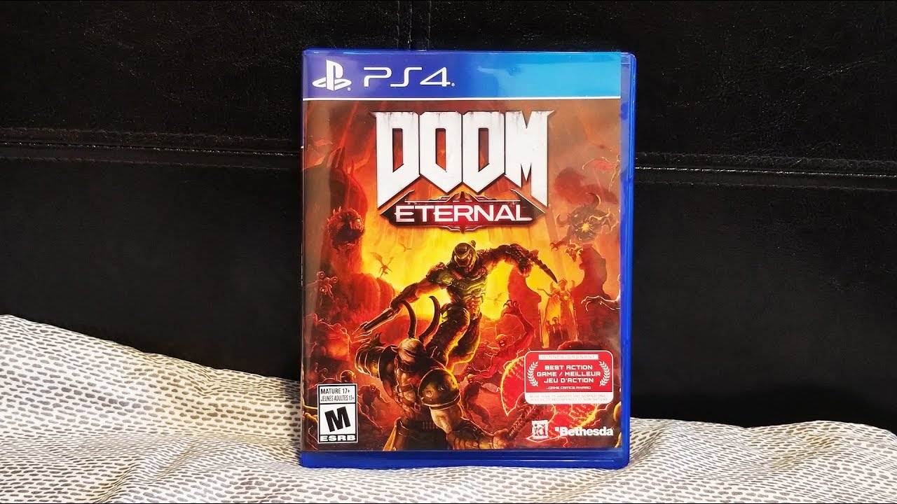 Doom Eternal Ps4 Unboxing Youtube