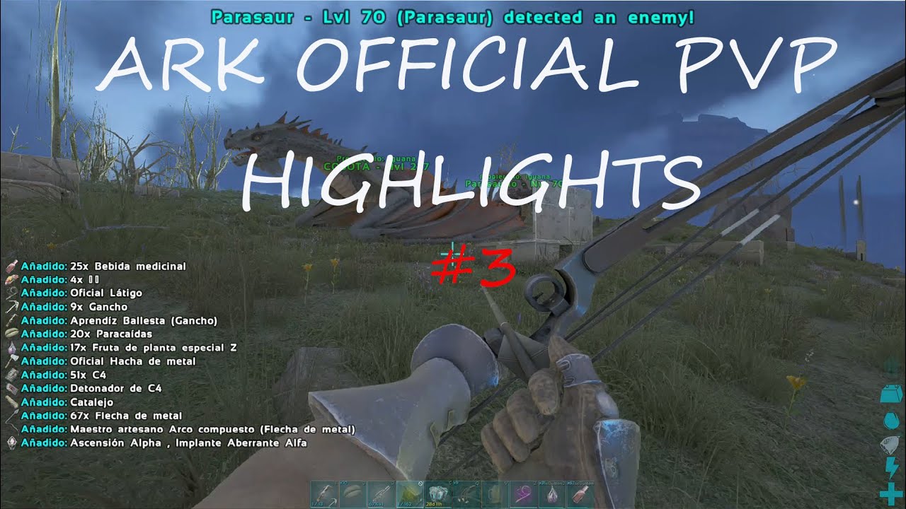 Pvp Highlights 3 Ark Official Pvp Youtube