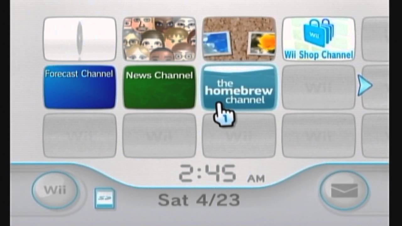 Wii Homebrew Channel Emulators Frosdaa