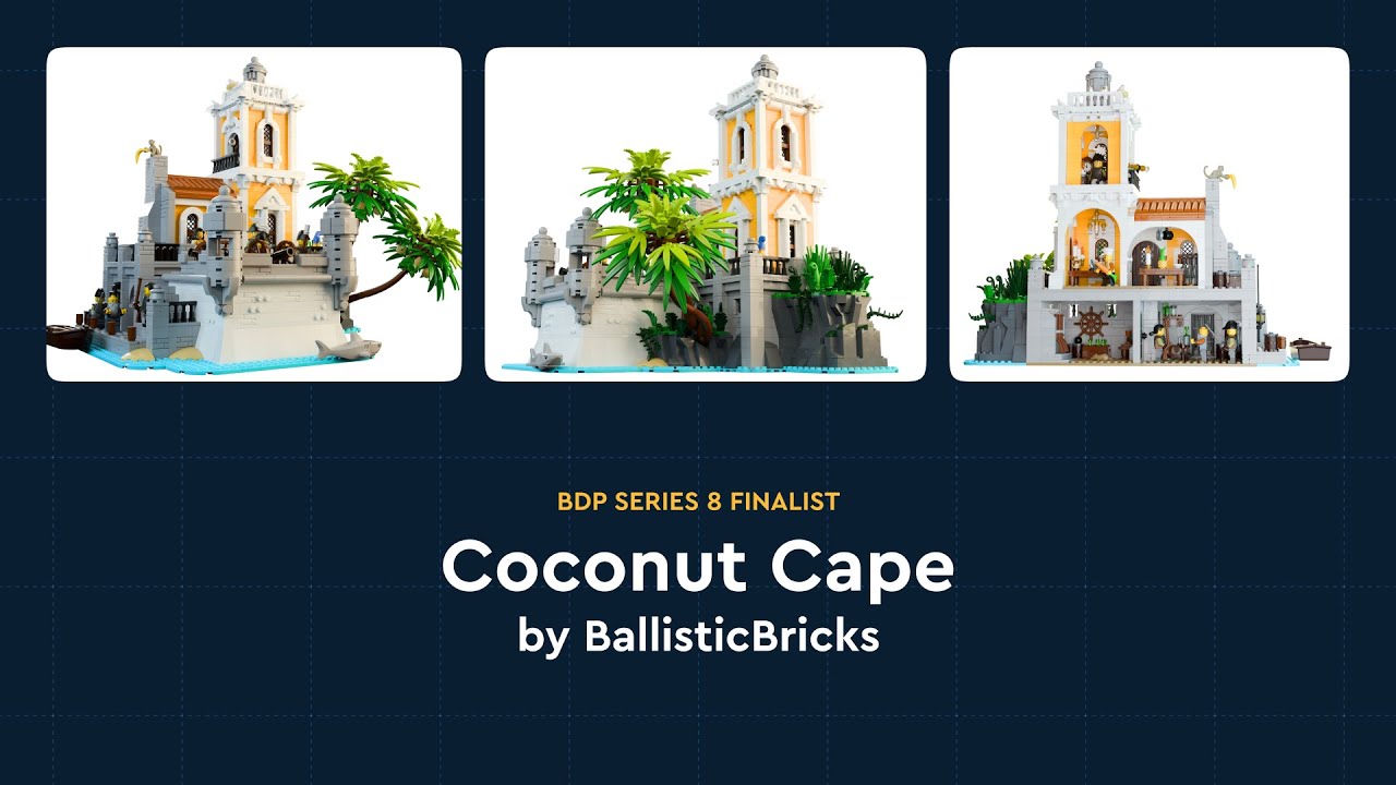 Bricklink Designer Program Series 8 Coconut Cape By Ballisticbricks