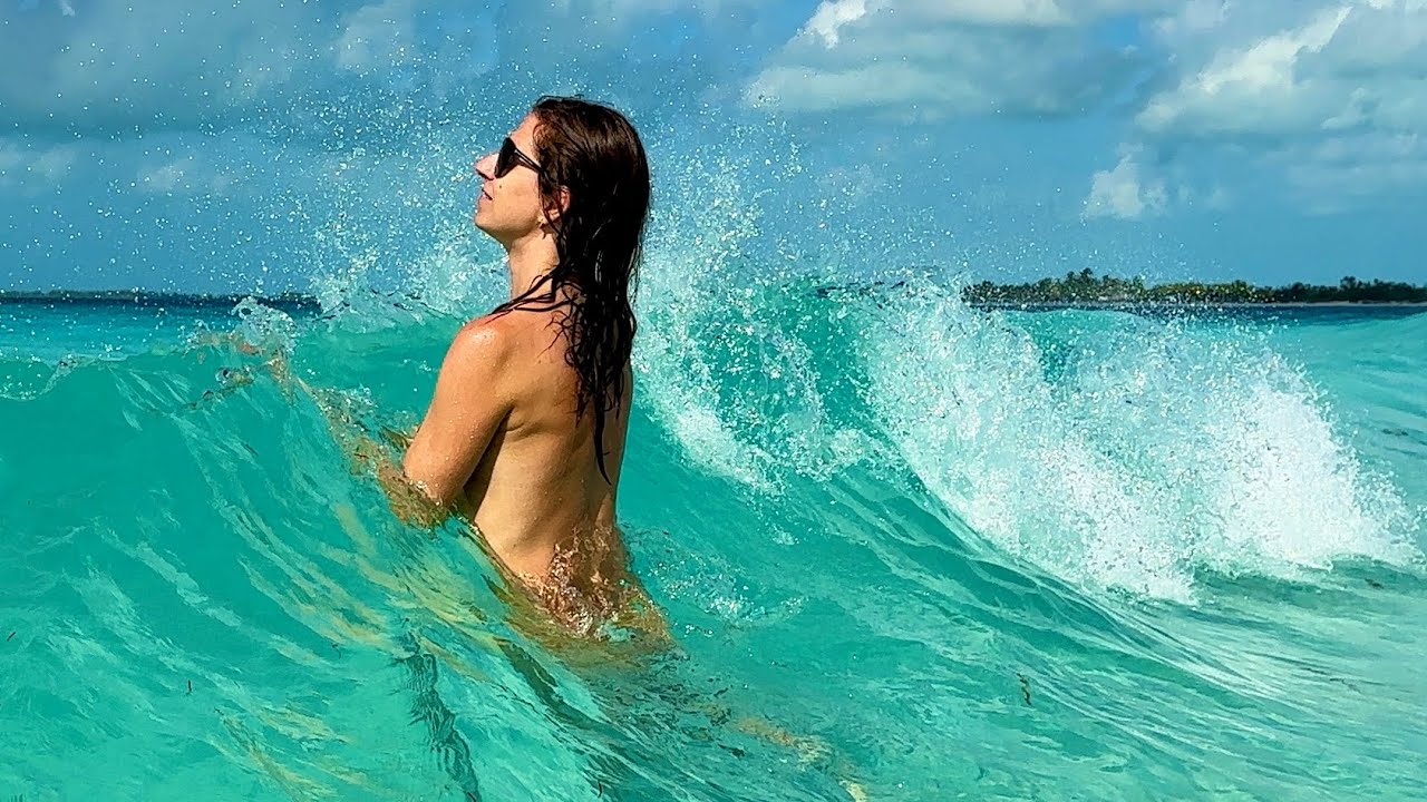 Wild Swimming At Cayo Largoтащs Wildest Beach ёямк 4k Youtube