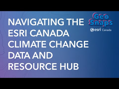 Navigating The Climate Change Data Resource Hub