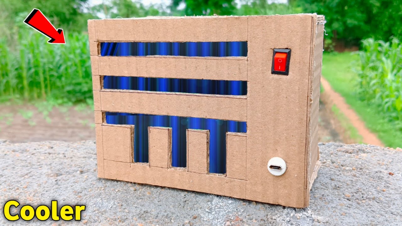 How To Make Mini Cooler Of Cardboard At Tamara Wilson Blog