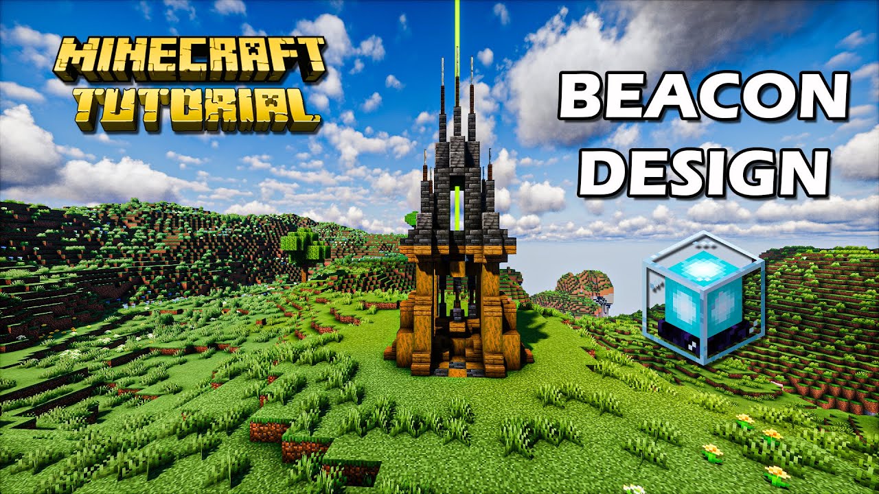 Minecraft Beacon Design Youtube