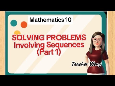 Solving Problems Involving Sequences Part 1 Youtube