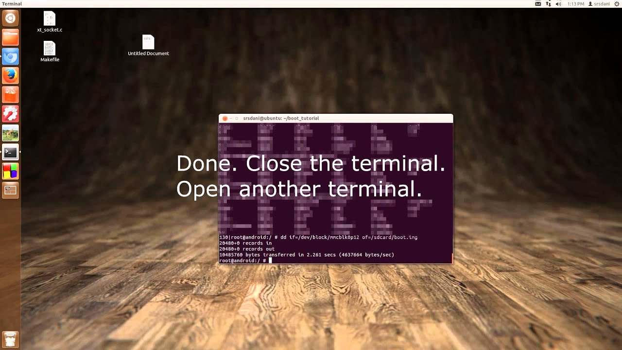 Android Kernel Tutorial Dump Boot Img Youtube