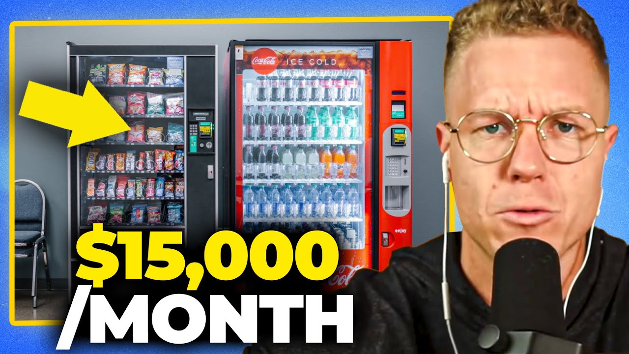 How To Make 15 000 Month With A Vending Machine Business