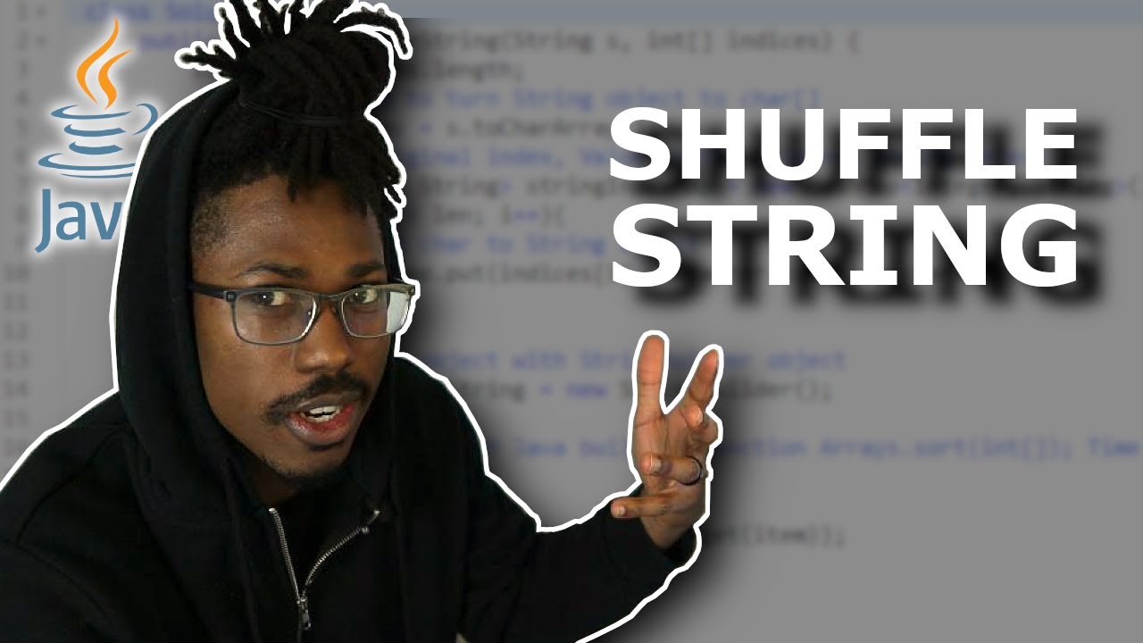 Shuffle String Leetcode Data Structures And Algorithms Youtube