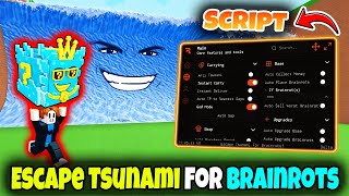 New Update Escape Tsunami For Brainrots Script Working Rift Hub Walk ...