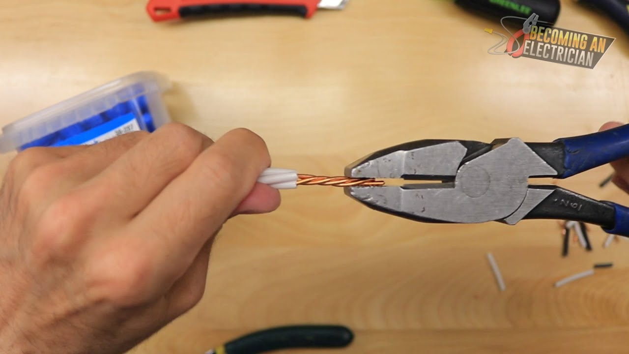 How To Splice Wires For Electricians Youtube