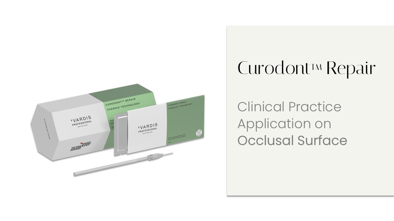 Curodont Repair Application On Occlusal Surface Youtube