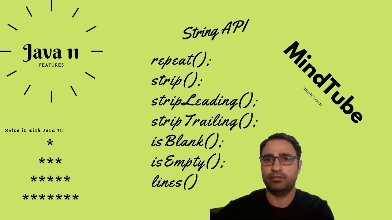 Java 11 01 String Api Mindtube Youtube