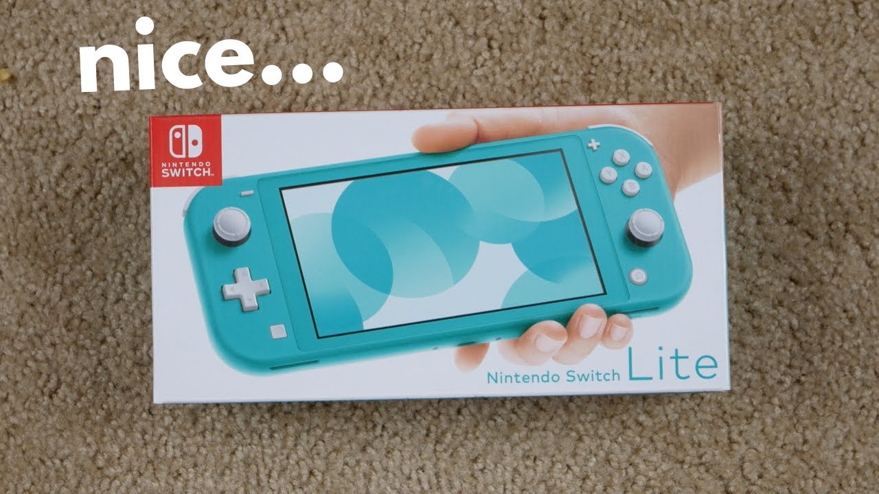 Unboxing The Nintendo Switch Lite Youtube