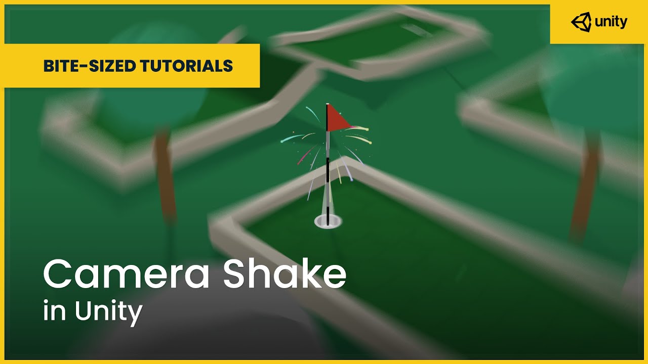 Simple Camera Shake In Unity Bite Sized Tutorials Youtube
