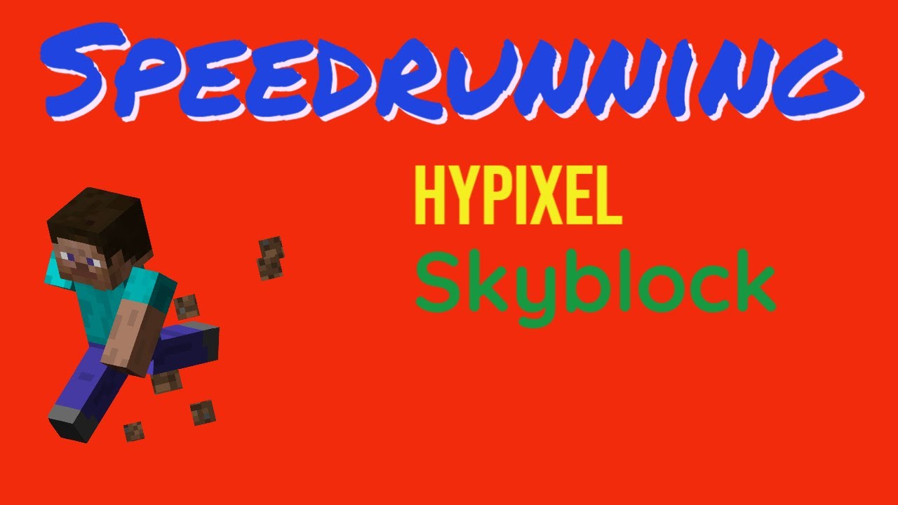 Beating Tommy Innit S Speedrun Record Hypixel Skyblock Speedrun Youtube