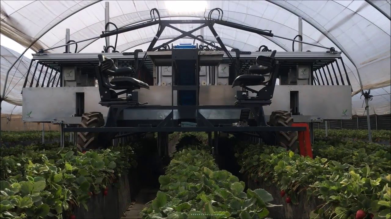 Agrobot Harvester 2017 Youtube