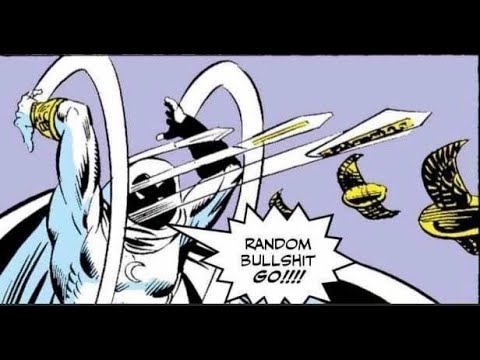 Moon Knight Is A Master Of Random Bullshit Youtube