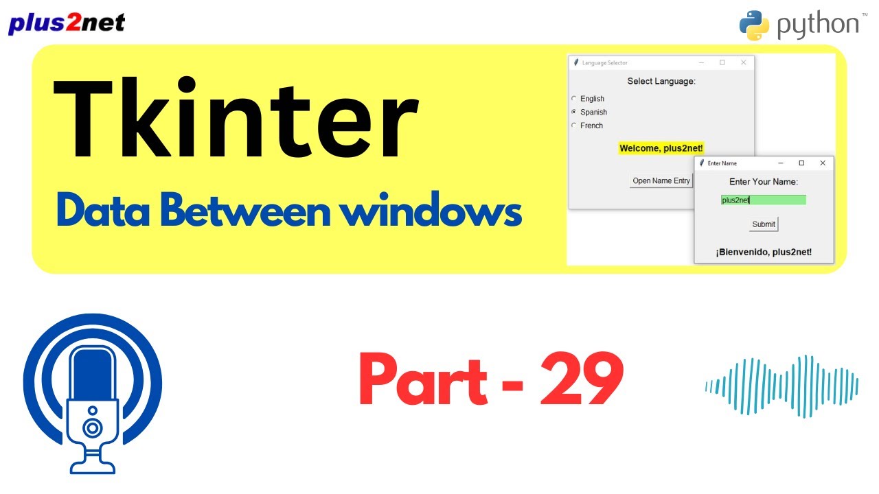 Sharing Data Between Parent And Child Windows In Python Tkinter