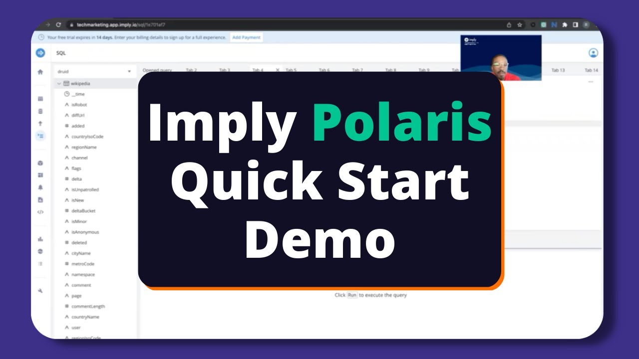 Imply Polaris Quick Start Demo Youtube