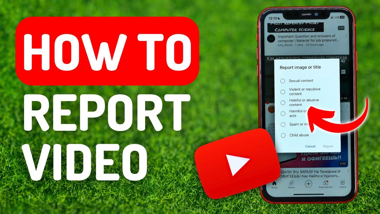 How To Report Video Full Guide Youtube