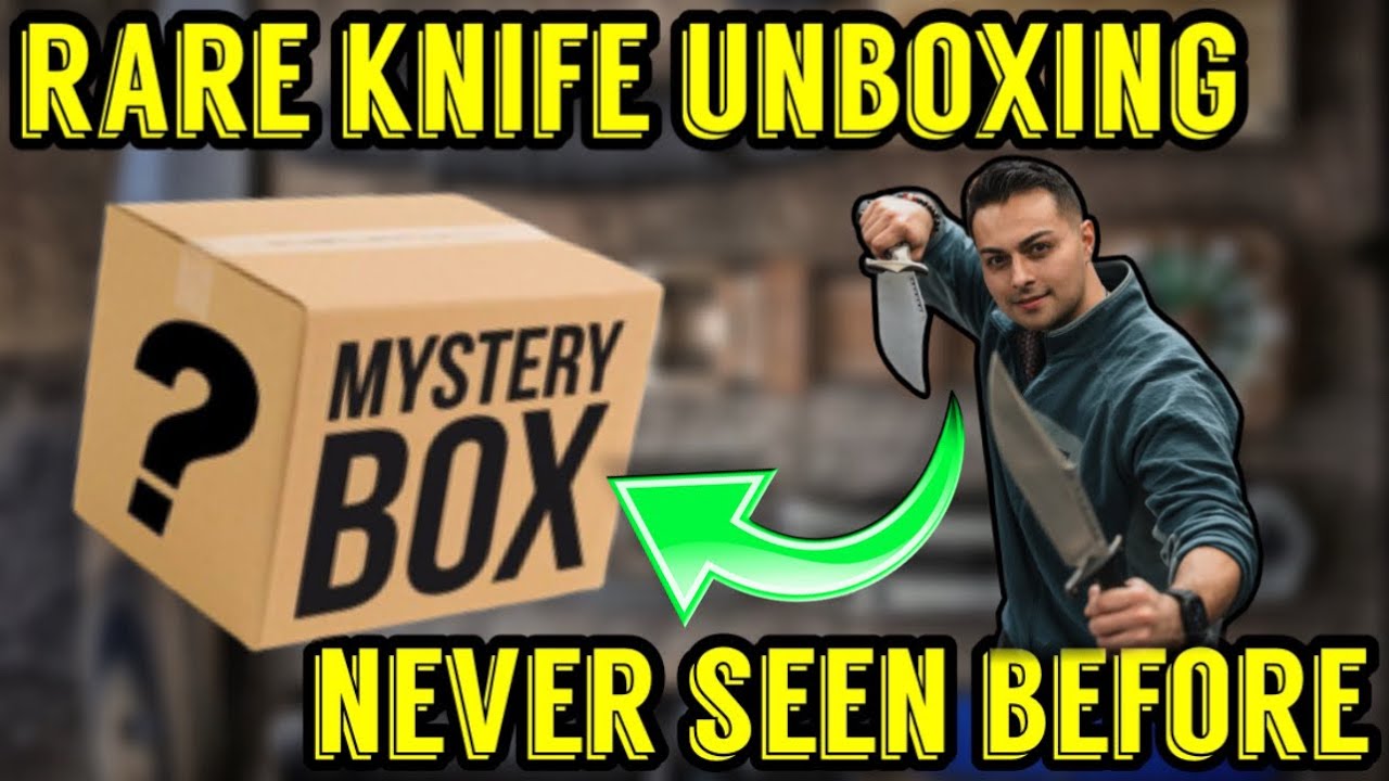 Rare Unboxing A Mystery Box Double Bladed Folding Knife Unboxing рџ ґ