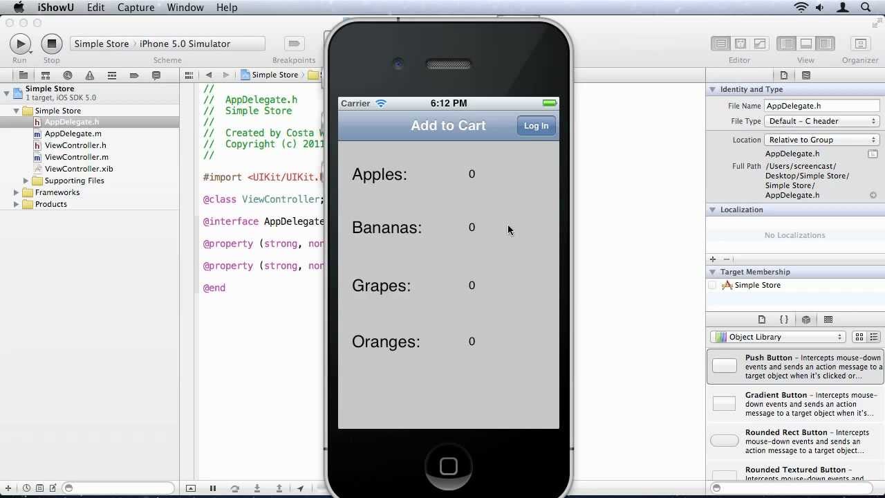 New In Ios 5 Uistepper Youtube
