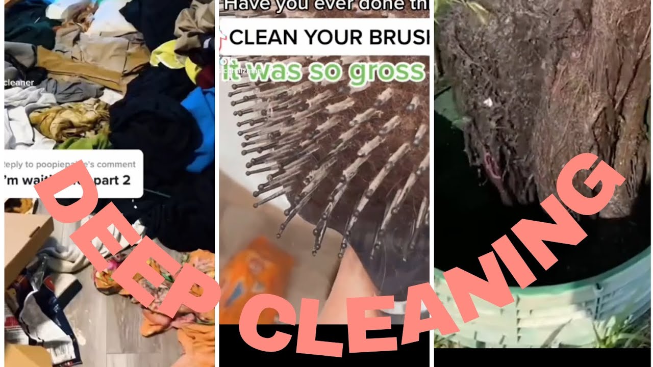 Satisfying Deep Cleaning 1 Tiktok Compilation Youtube