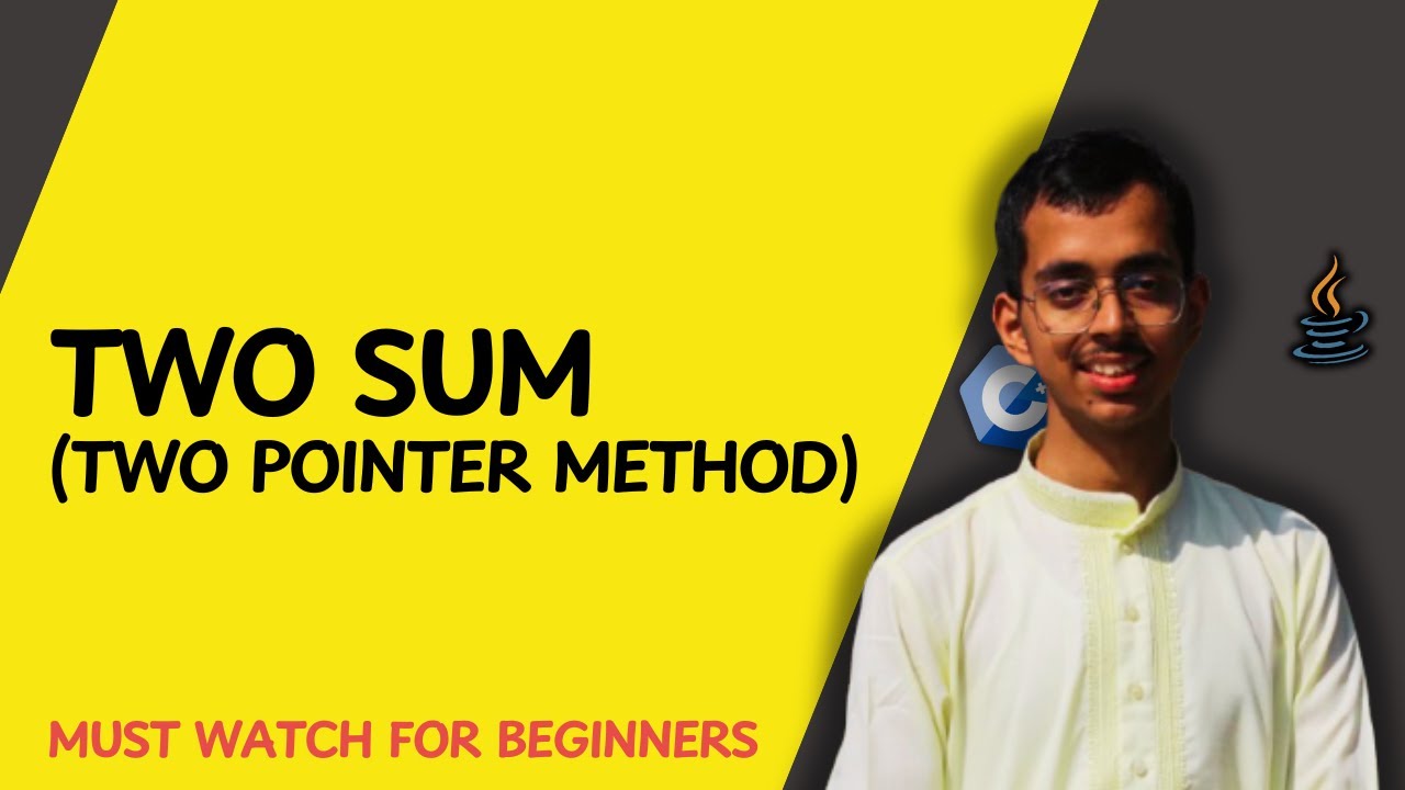 Two Sum Problem Youtube