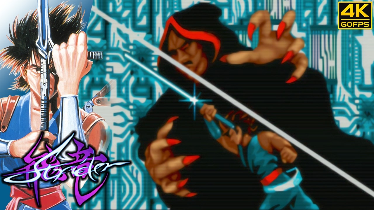 Strider Arcade 1989 4k 60fps Youtube