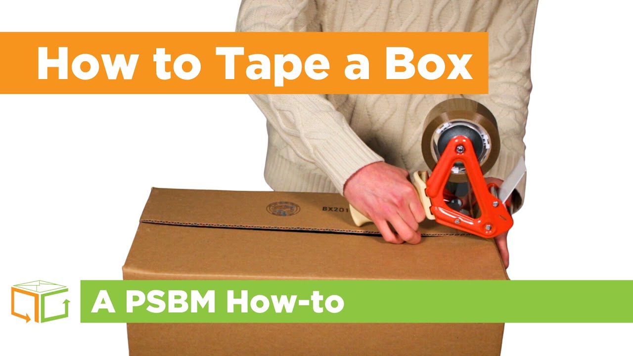 How To Tape A Box A Psbm How To Youtube