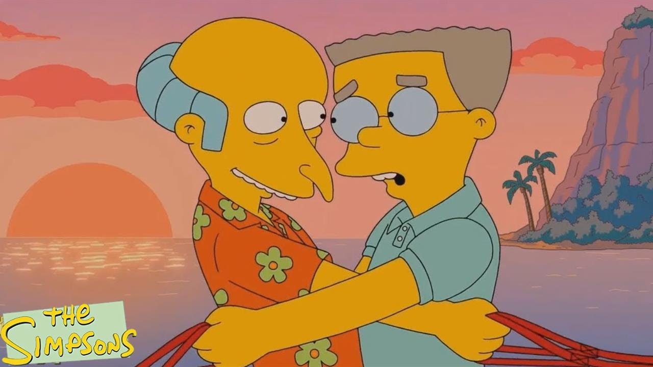 The Joyful Relationship Of Mr Burns And Waylon Smithers Homer Bart