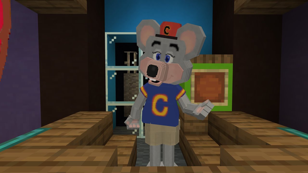 Chuck E Cheese Studio C Minecraft Mod Youtube
