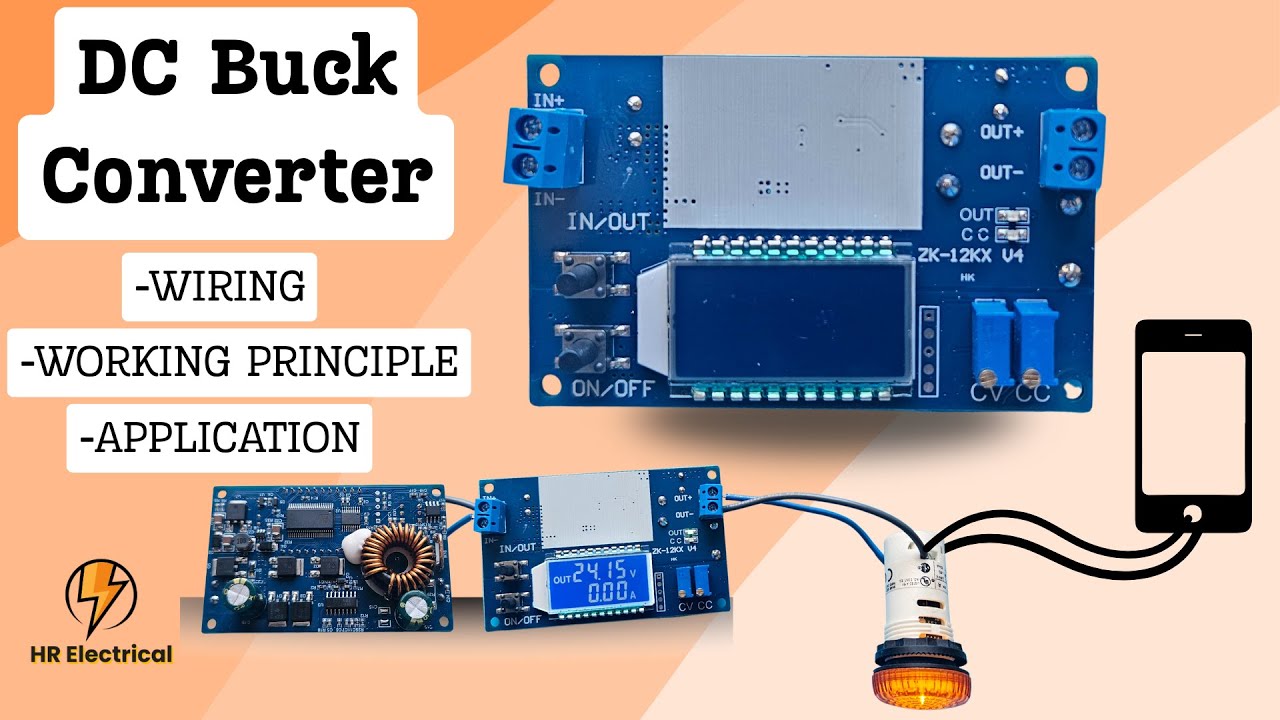 Buck Converter Step Down Dc Dc Regulator Explained For Beginners